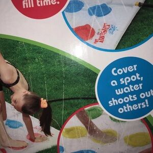 Swim | Hasbro Twister Splash Water Game For Kids Backyard Sprinkler ...